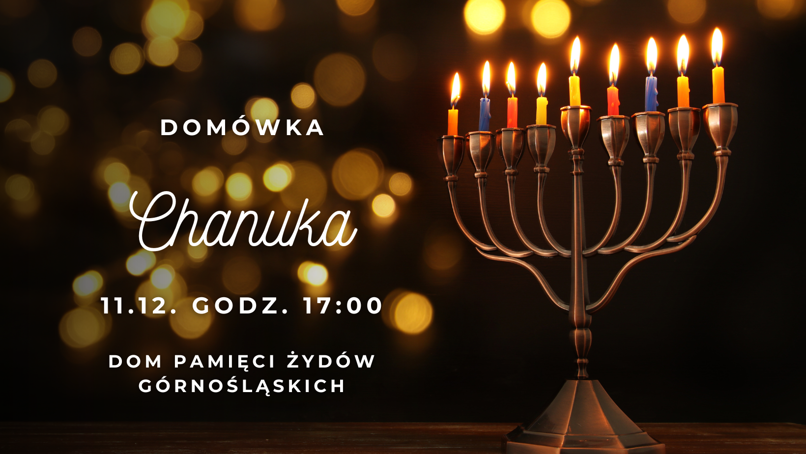Domówka: Chanuka - Muzeum w Gliwicach